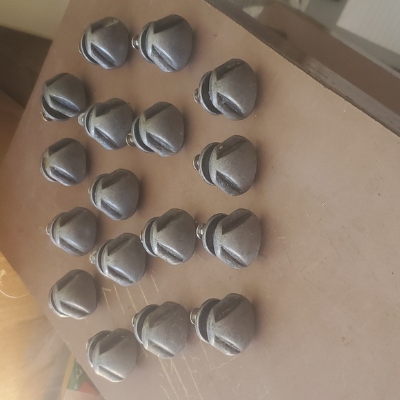 Storage & Organization | Triangular Pewter Drawer Pulls Knobs Set Of 17 | Poshmark